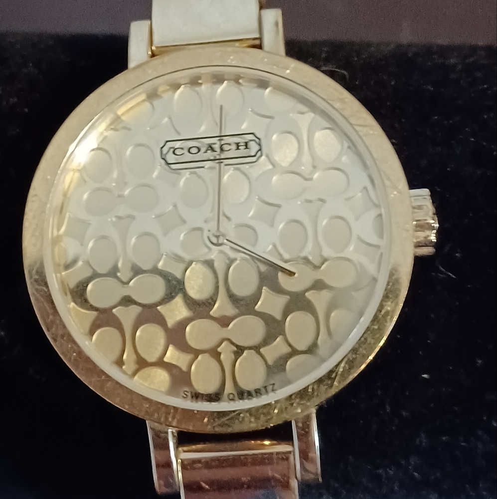 Coach Miranda Signature Dial Gold Tone Steel Ladies W… - Gem